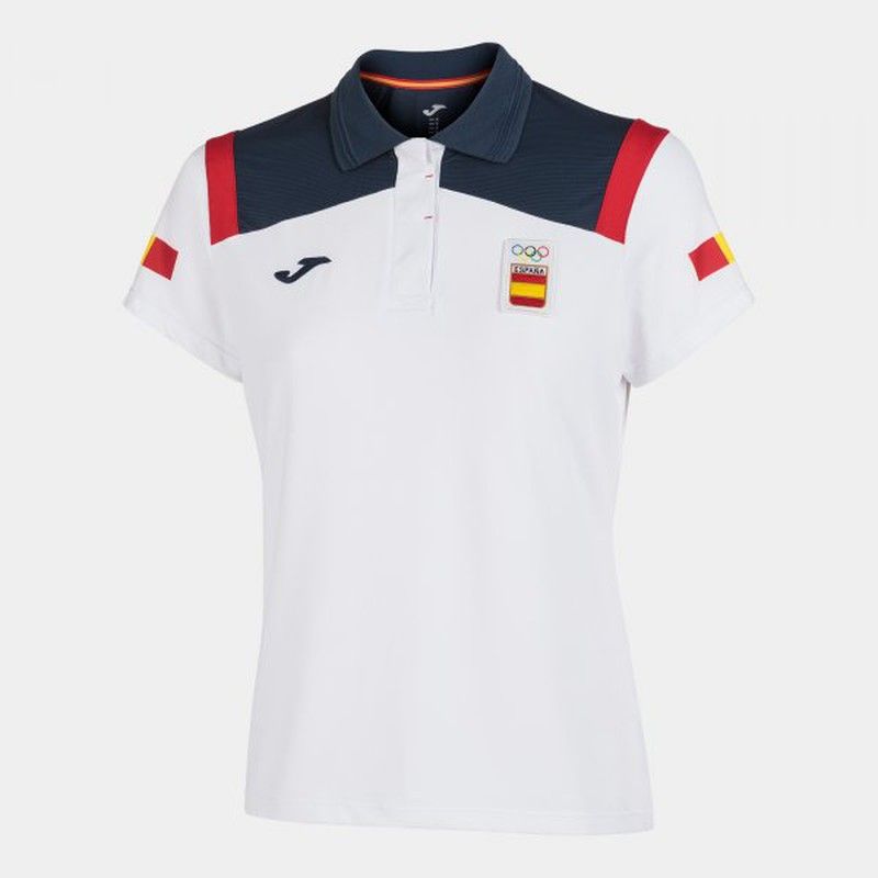 Podium Polo Coe White S/S Woman — Maxport Costumes for Work